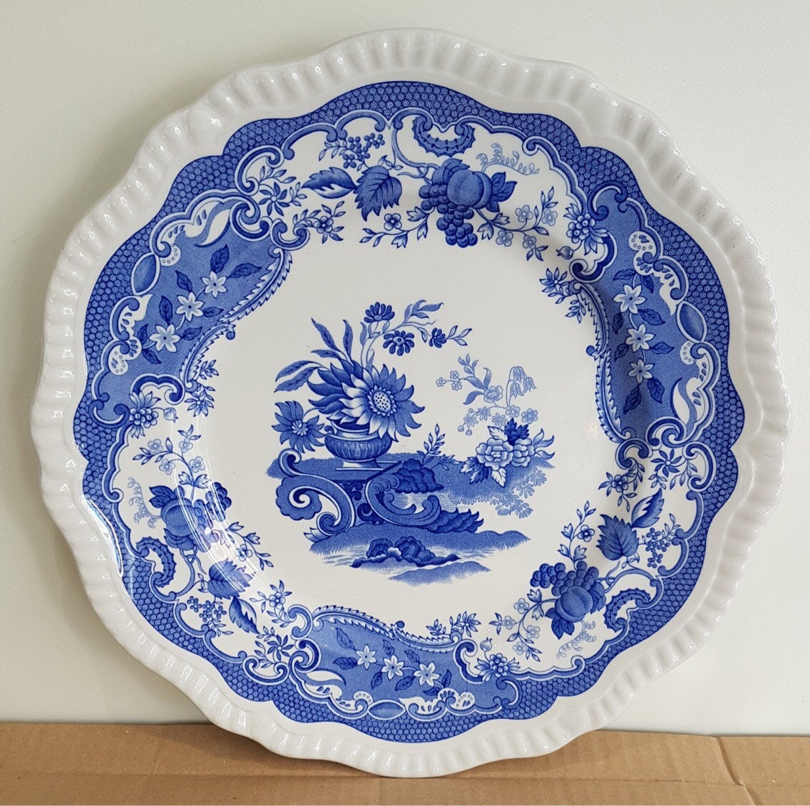 Collectors or Display Plate From Spode Blue Room, Regency Series, in ...