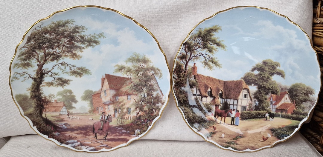 Spode Bone China Collectors Display Plates - Rural Scenes - Choose From ...