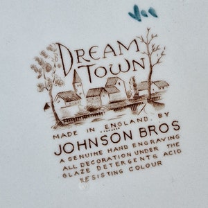 Johnson Brothers Pottery, Lidded and Handled Large Casserole Dish From ...