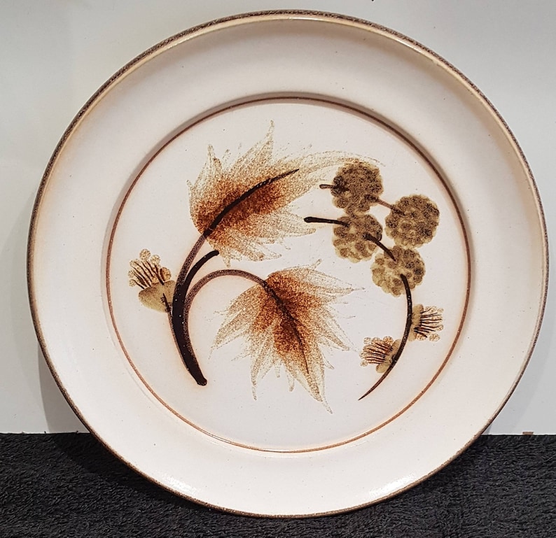 Denby Pottery Dinnerware Plates - Cotswold Pattern - Etsy