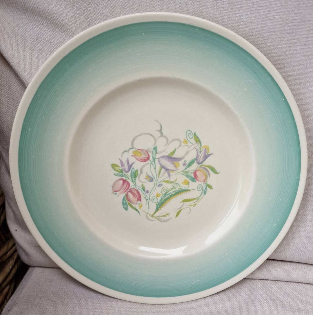 Vintage Susie Cooper Bone China Dinner Plate Dresden Sprays - Etsy
