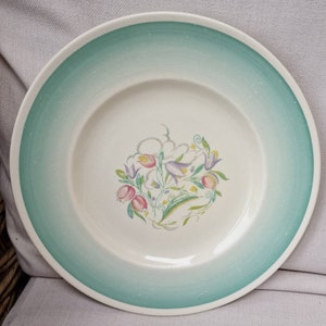 Vintage Susie Cooper Bone China Dinner Plate Dresden Sprays - Etsy