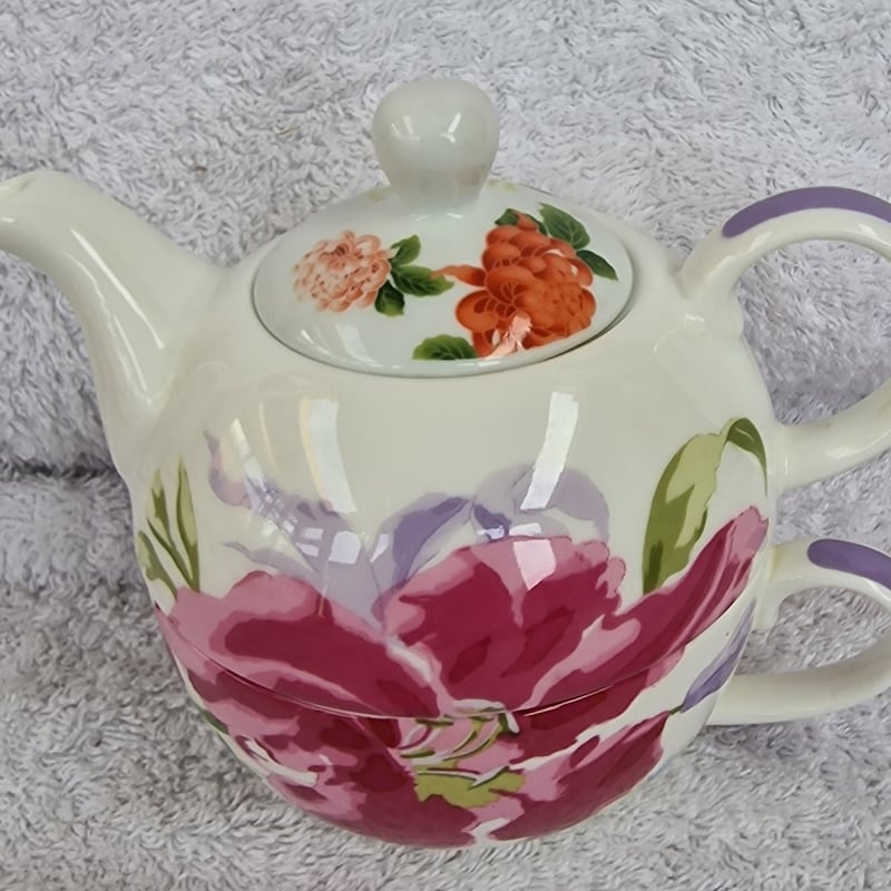 Stacked Teapot - Etsy