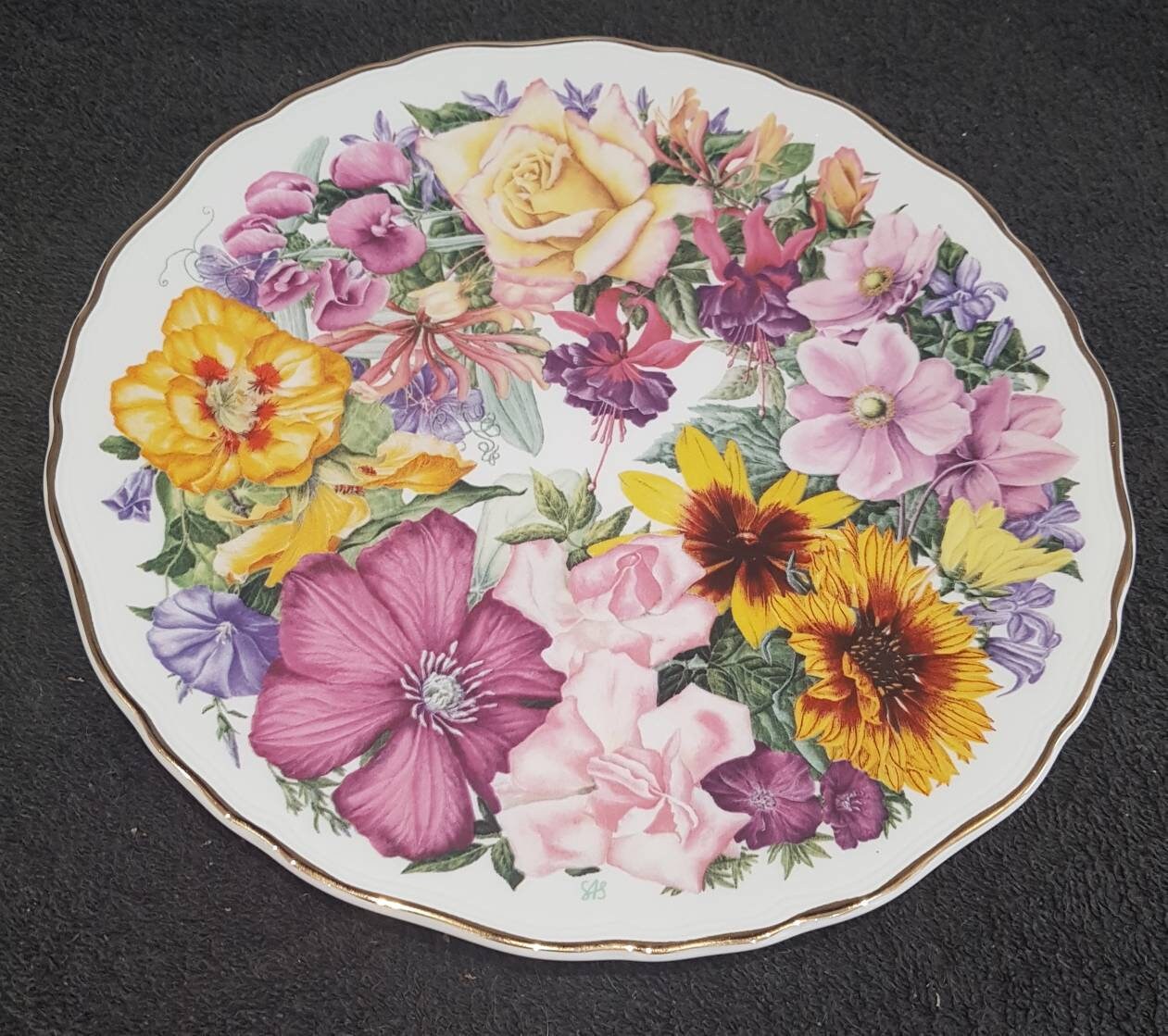 Limited Edition Royal Albert Collectors Plate by Sara Anne Schofield ...