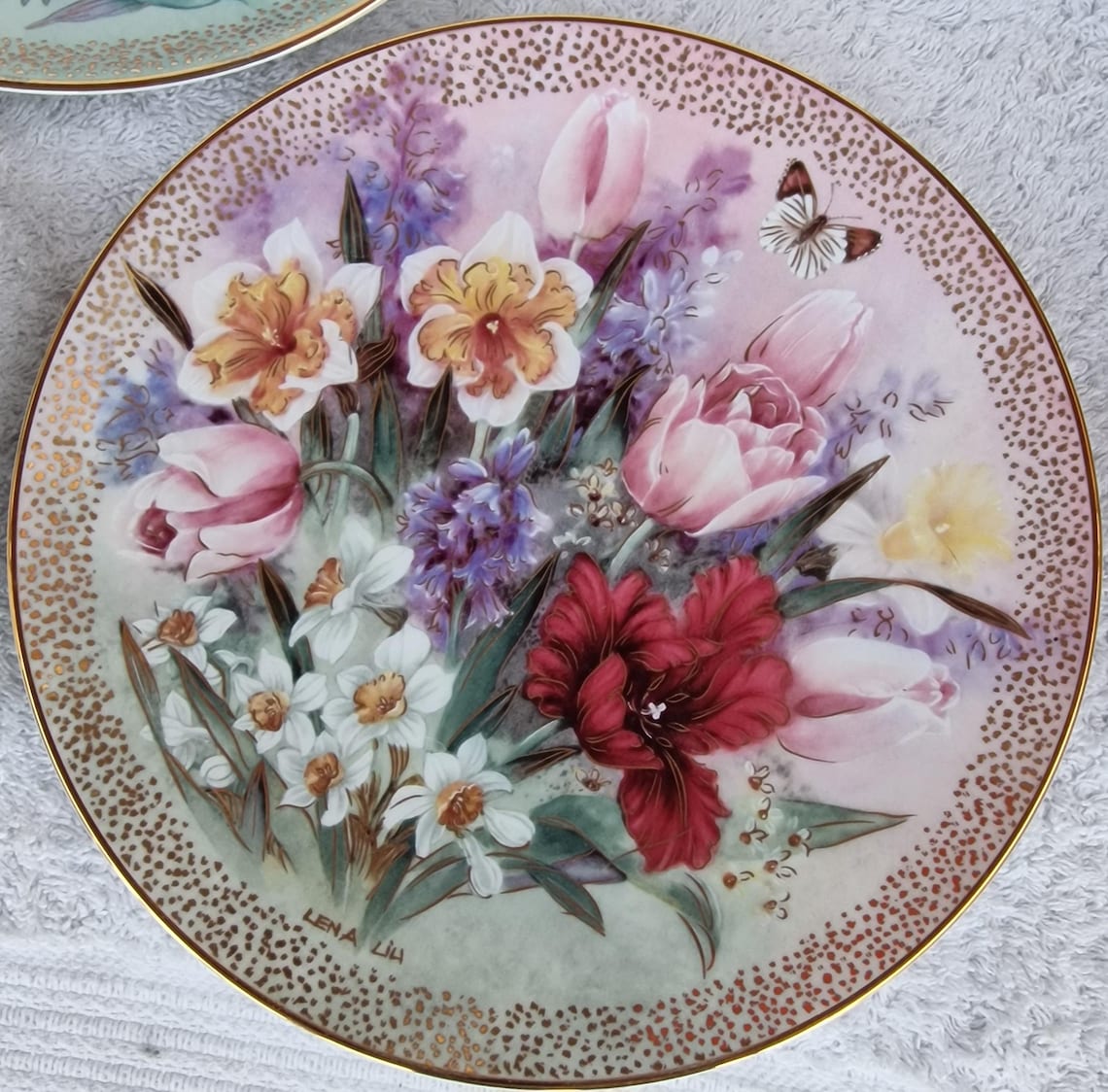 Lena Liu Collectors Plates - Symphony of Shimmering Beauty - 5 ...