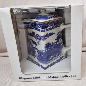 Wade for Ringtons Lidded Hot Water Jug, Willow Pattern - Diamond Shape ...