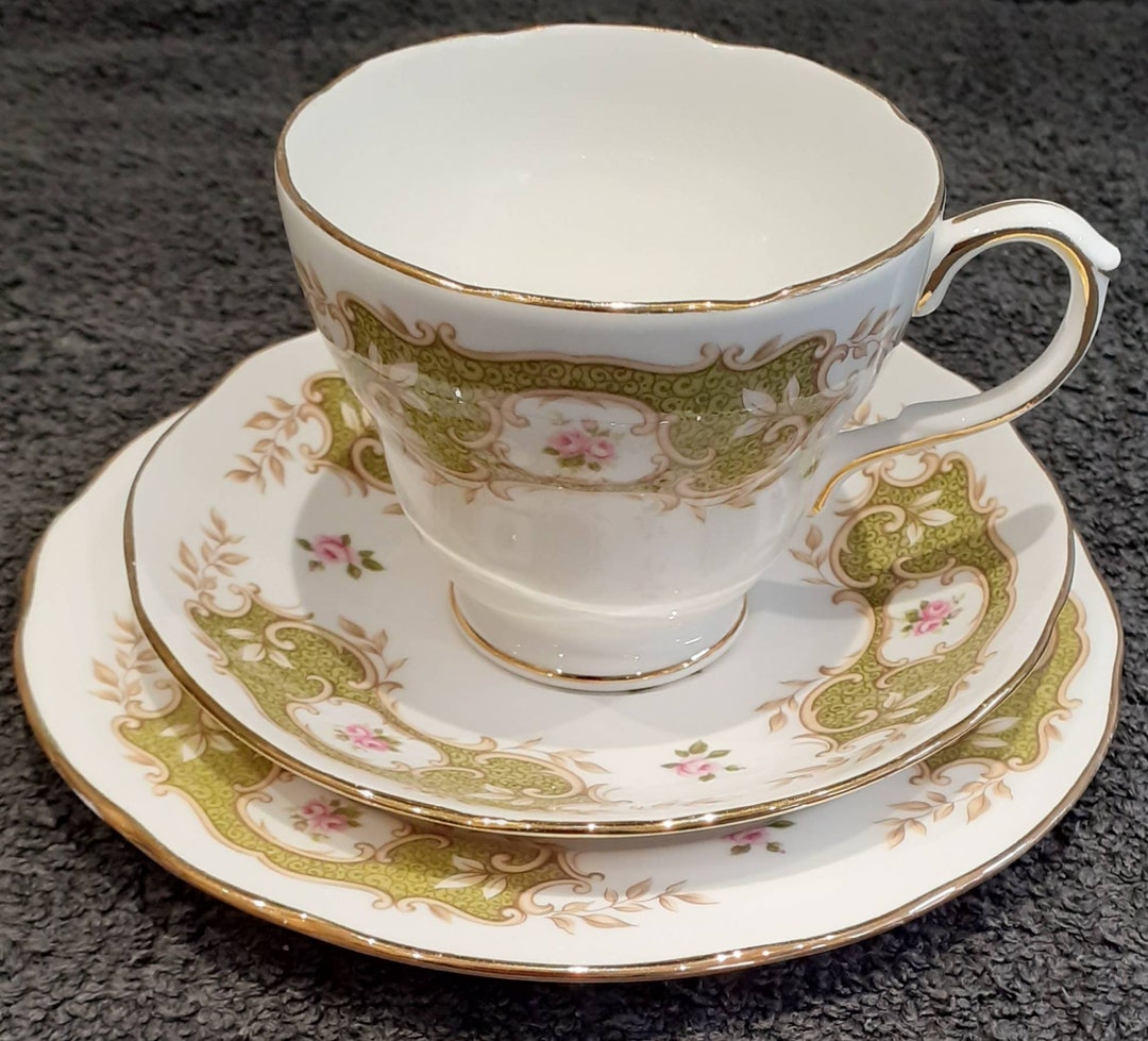 Duchess Cup-saucer-and-side-plate-trio Granville - Etsy