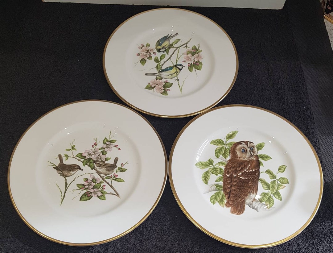 Limited Edition BRITISH BIRDS Collectors Plates by Coalport, 3 ...