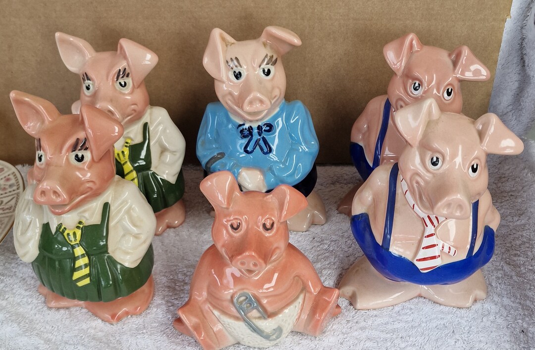 Selection of Wade, Natwest Pig Piggy Banks. - Please Choose From Drop ...