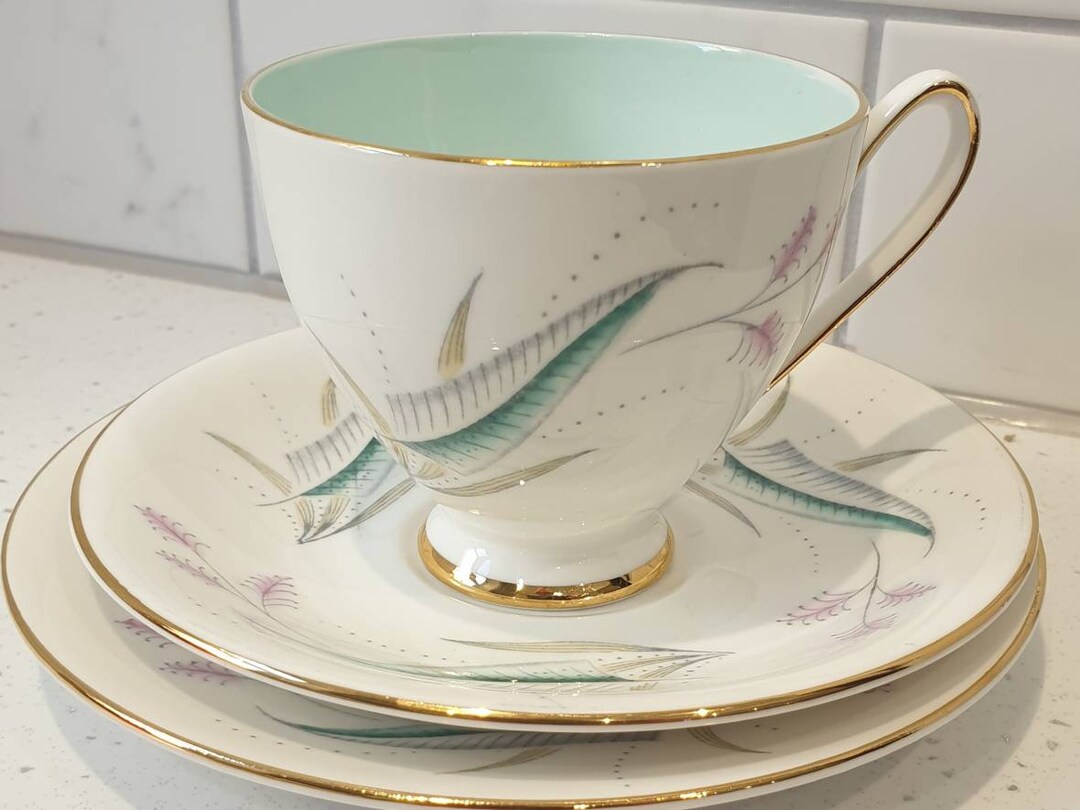 Royal Standard Bone China Trio - Enchantment Pattern - Etsy