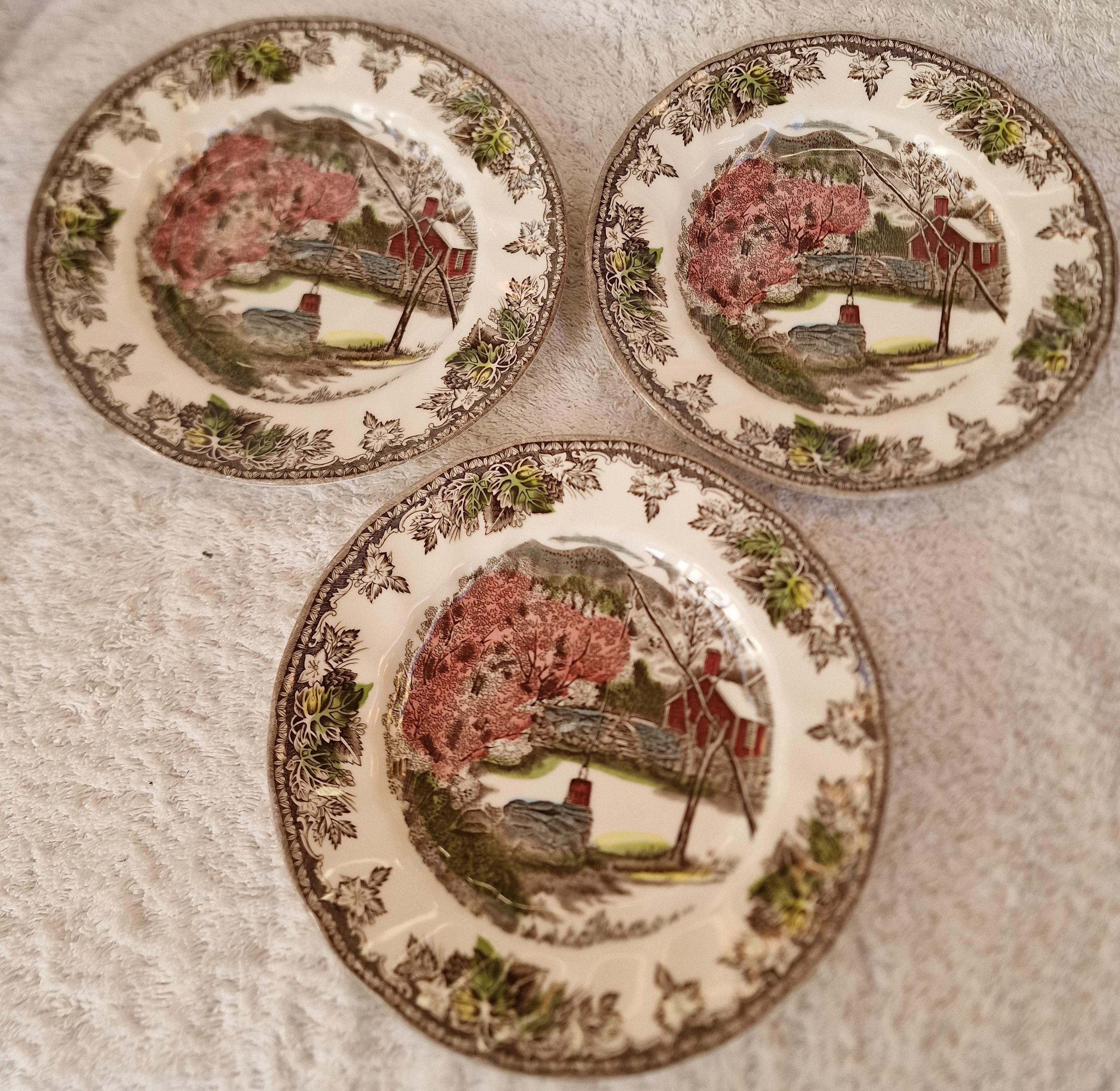 Johnson Brothers Pottery Plates and Bowls From the Friendly Village ...