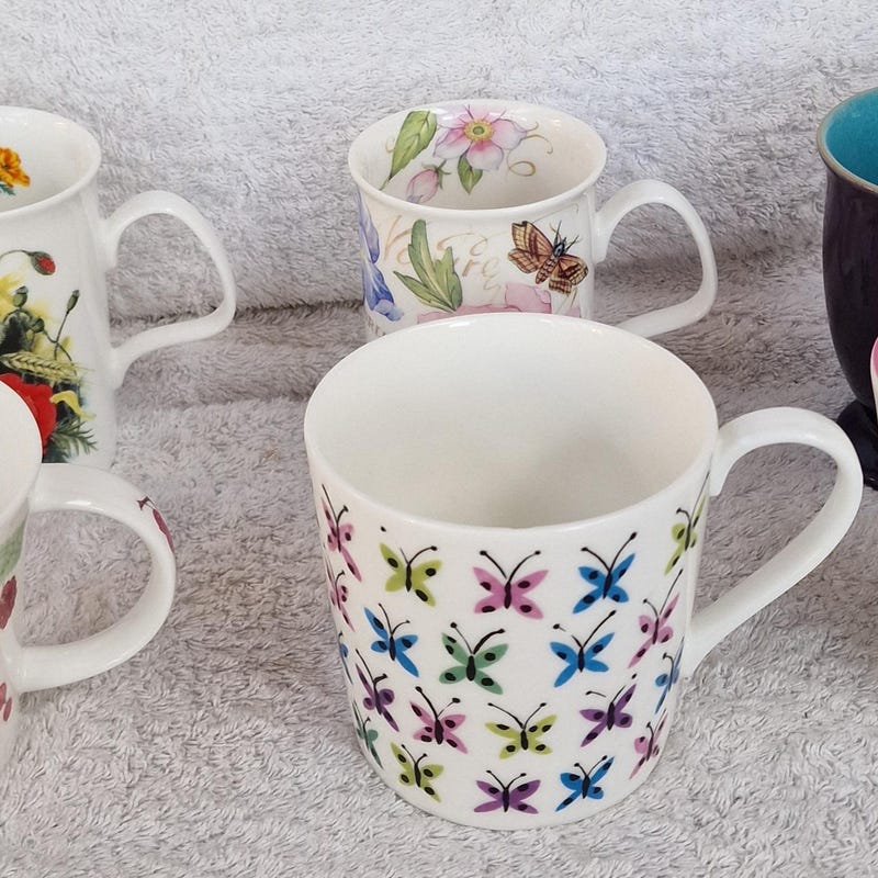 Fine Bone China Mug - Etsy