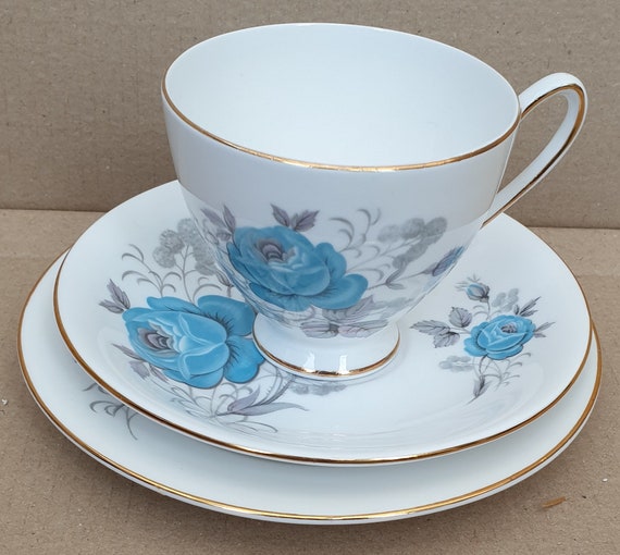 Blue Rose China Pattern