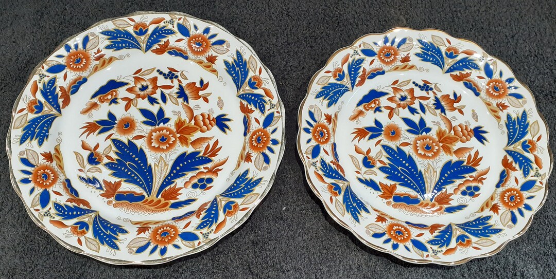 Vintage Booths Pottery Large Plate Dovedale 2 Different Available - Etsy