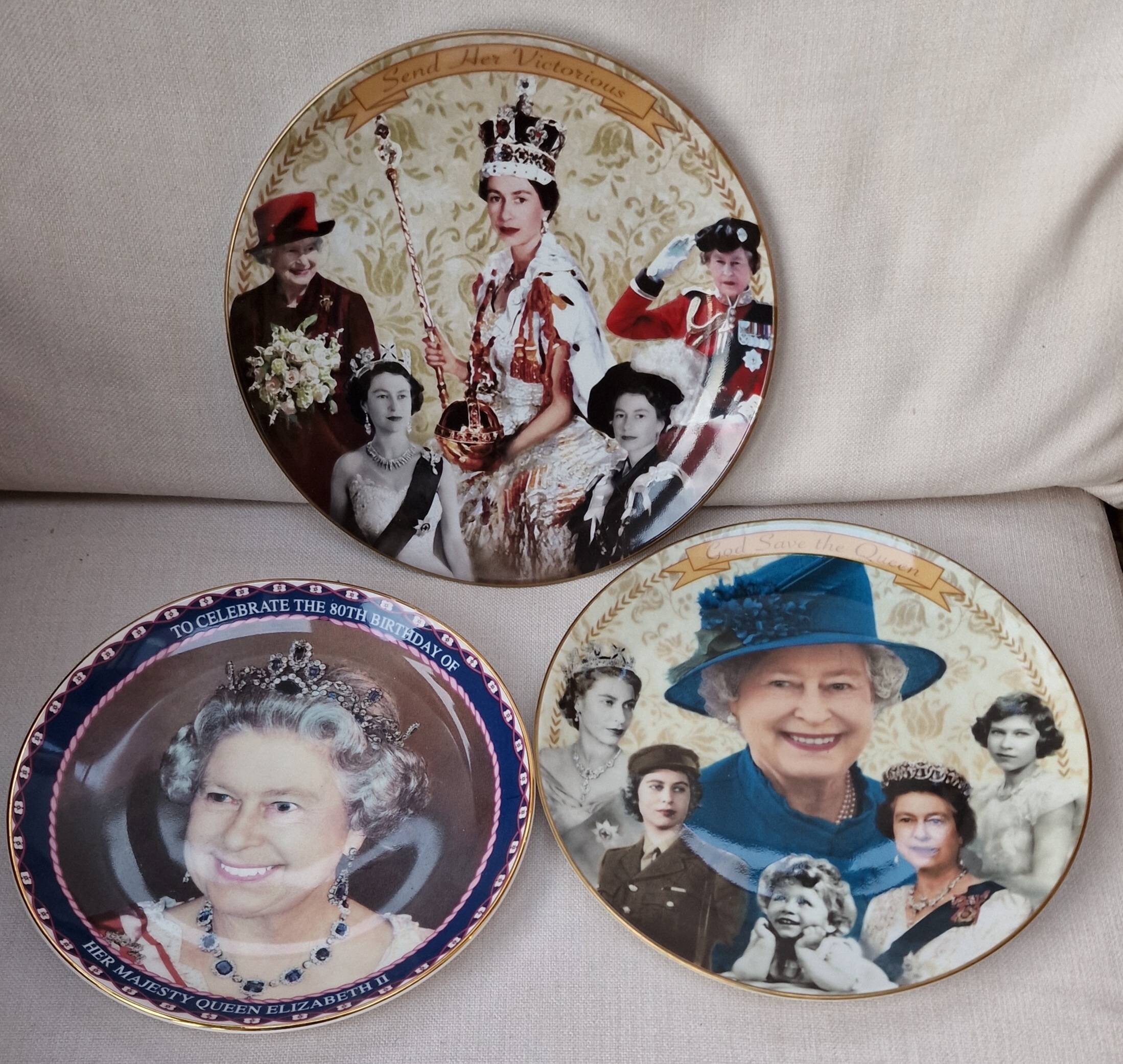Queen Elizabeth Plate - Etsy