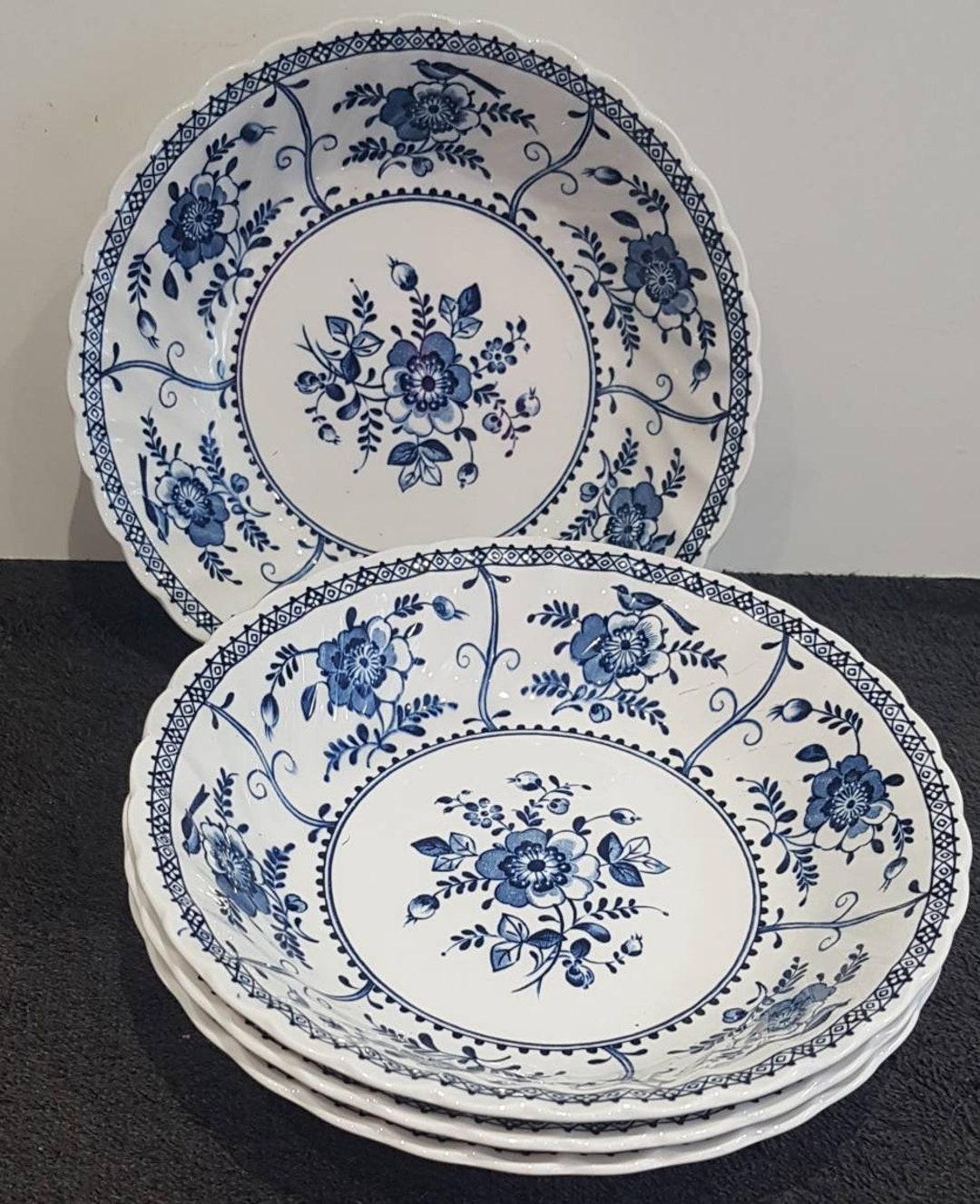 Johnson Brothers Pottery Soup or Pasta Bowls Indies Pattern. Selling as ...