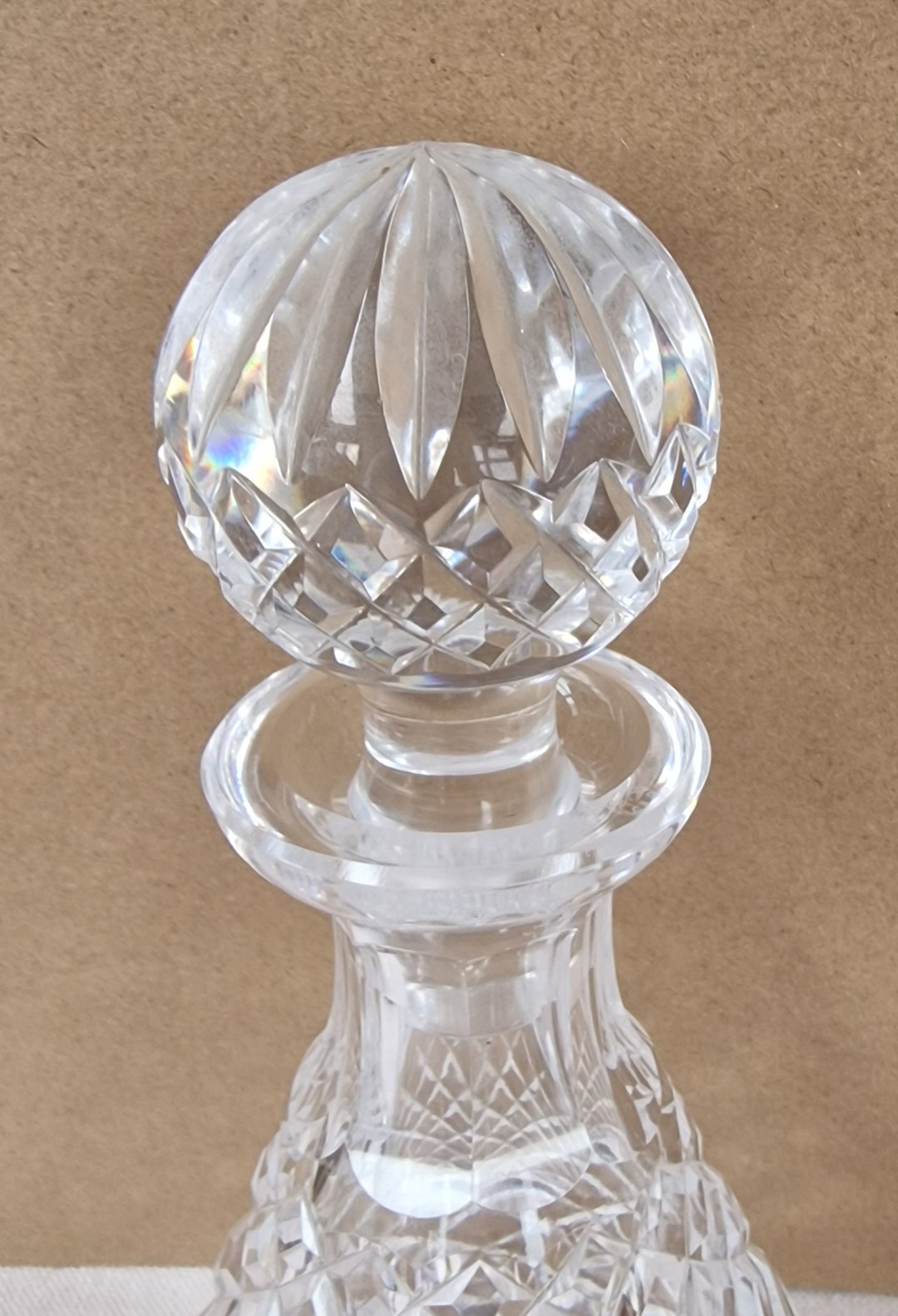 Vintage Waterford Crystal Decanter in Roly Poly Shape. Alana, Tyrone or ...