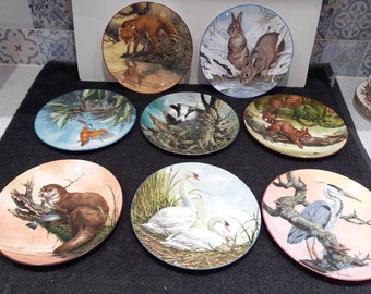 Wildlife Plates - Etsy