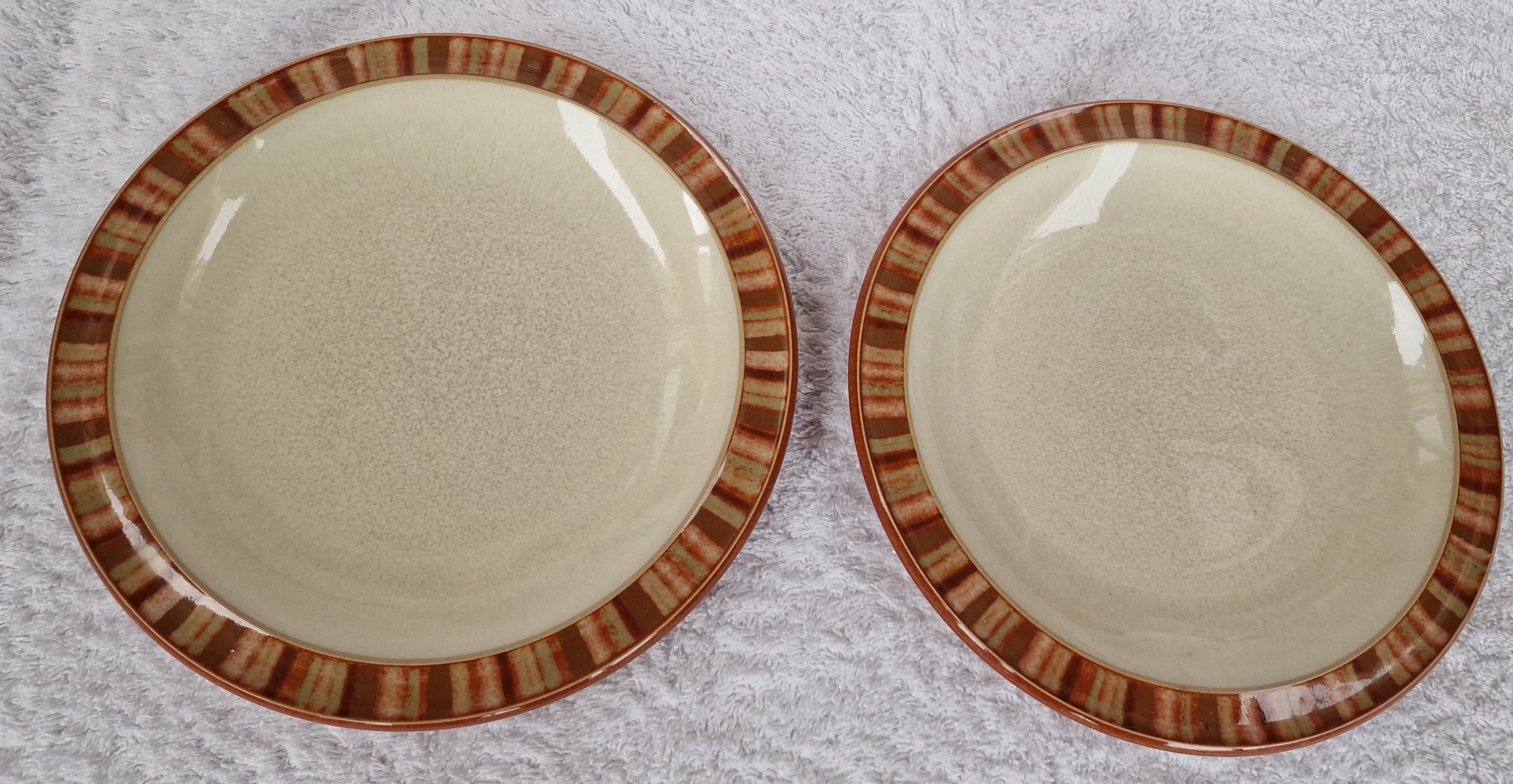 Vintage Denby Stoneware Plates and Bowls - Chilli Fire Patterns ...