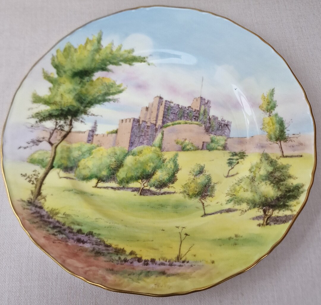 Vintage Royal Worcester Fine Bone China Cabinet, Collectors Plate ...