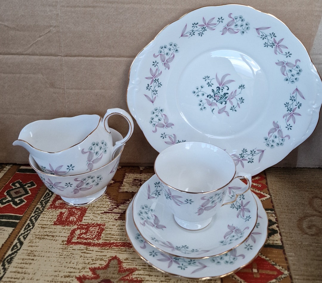 Colclough Bone China Tea Items - Pink Floral Design. - Choose From Drop ...