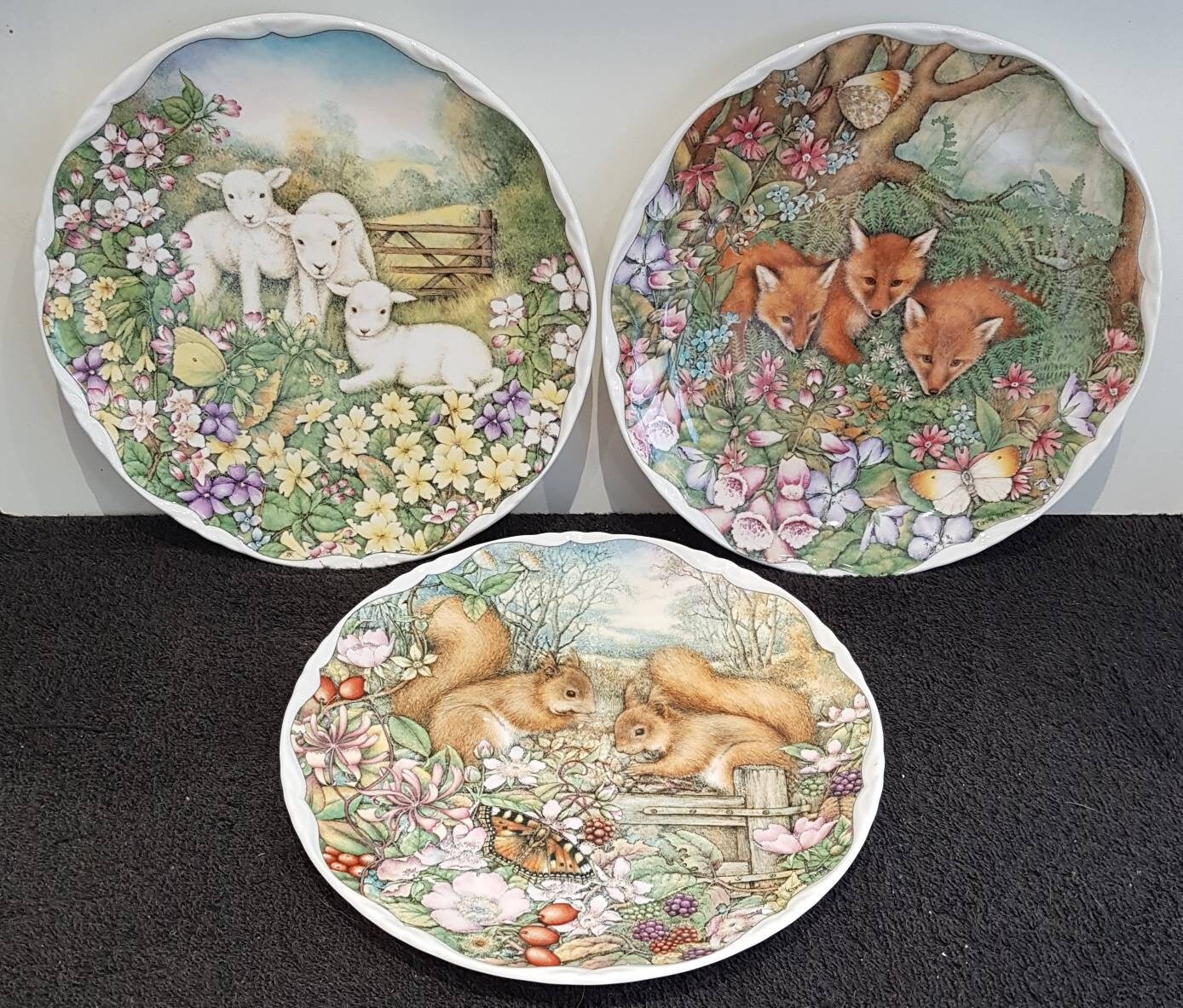Royal Albert Collectors Plates Countryside Friends - Etsy