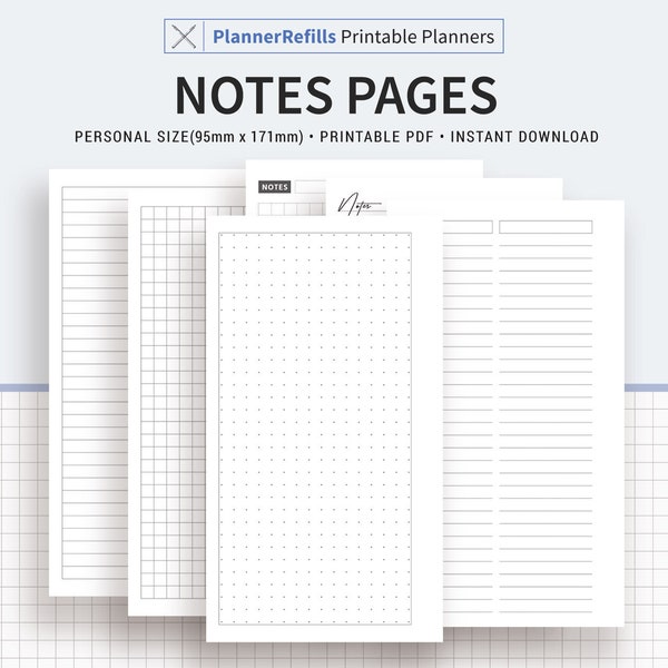 Filofax Printable - Etsy