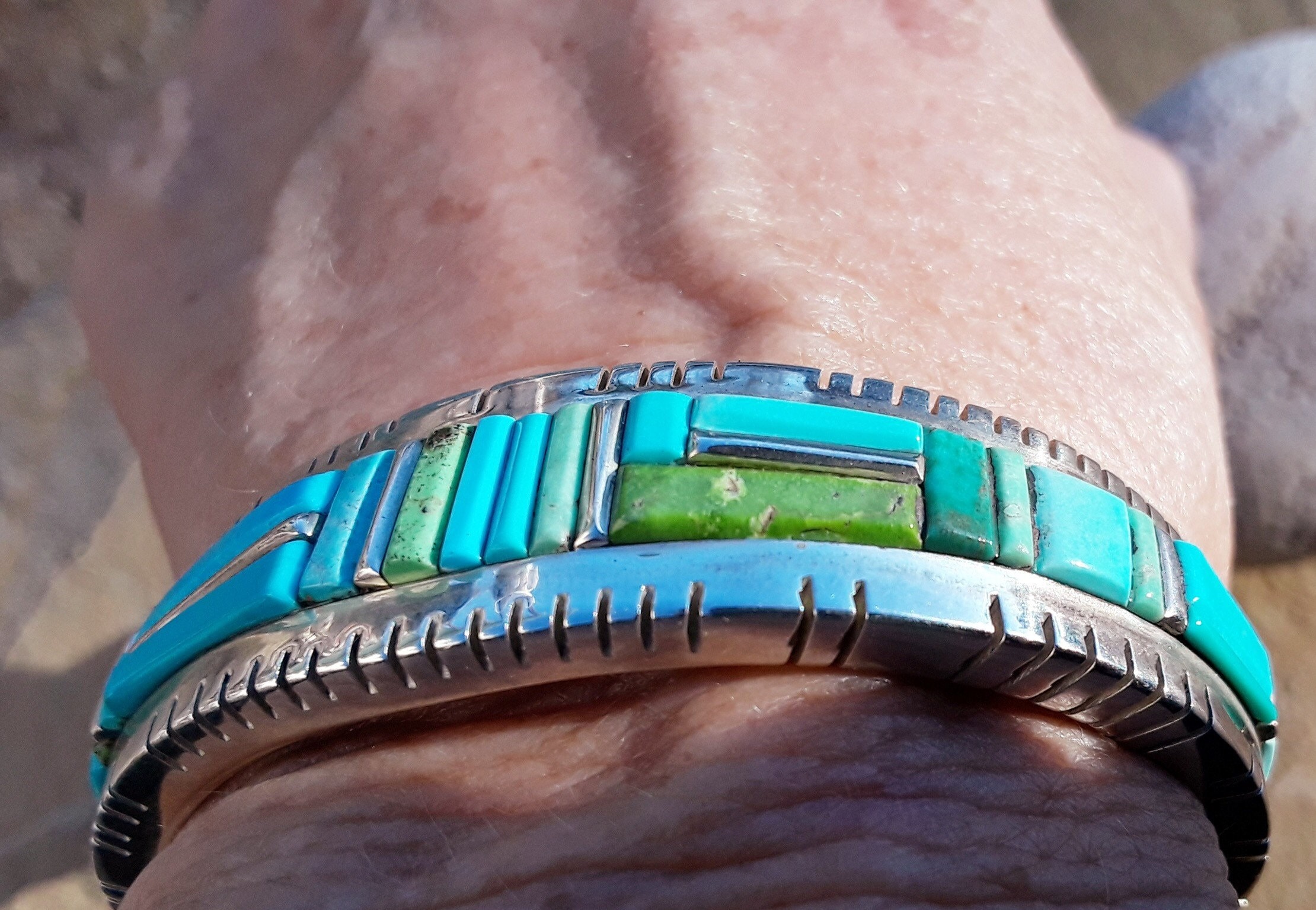 David Tune, Exceptional Quality Gem Grade Sleeping Beauty Turquoise and ...