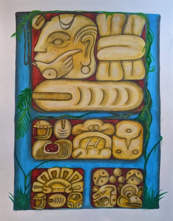 Custom Mayan Writing - Etsy