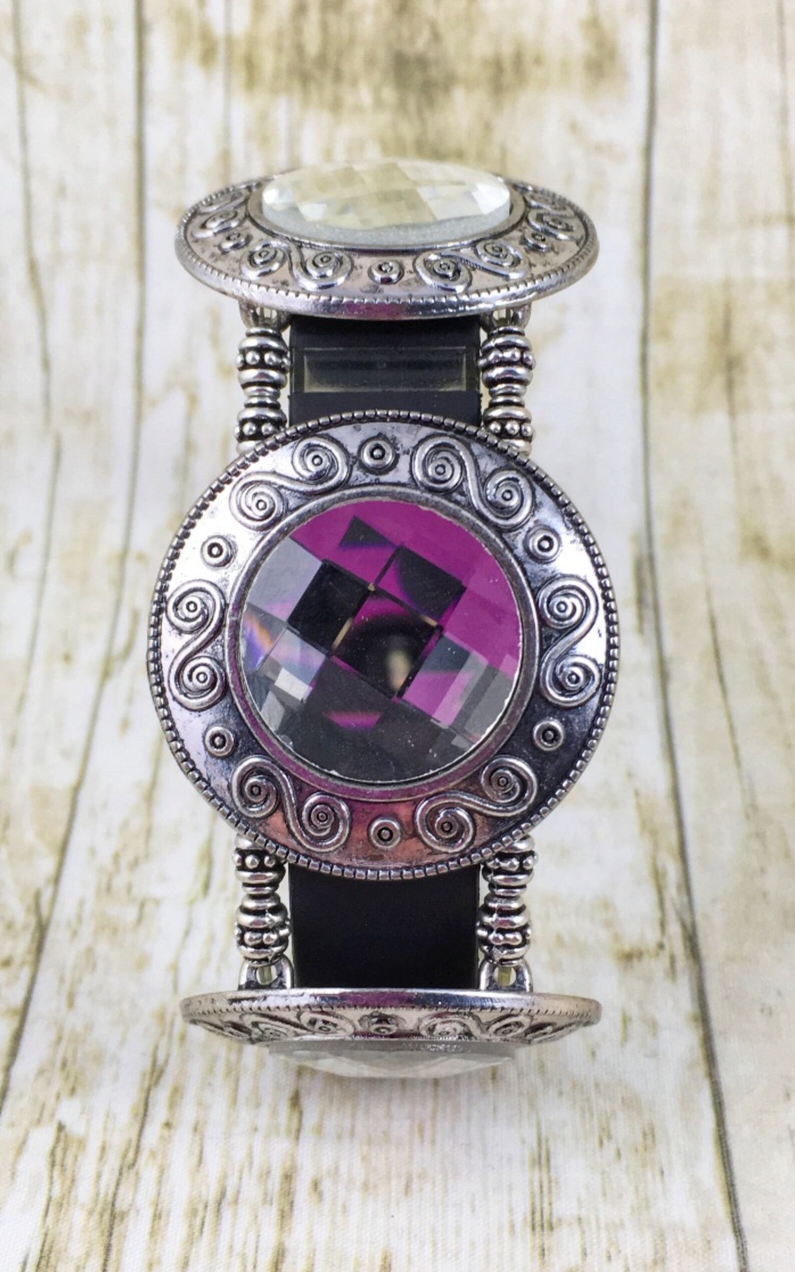 Silver Fitbit Sleeve | Fitbit Jewelry | Fitbit Flex Band Jewelry ...