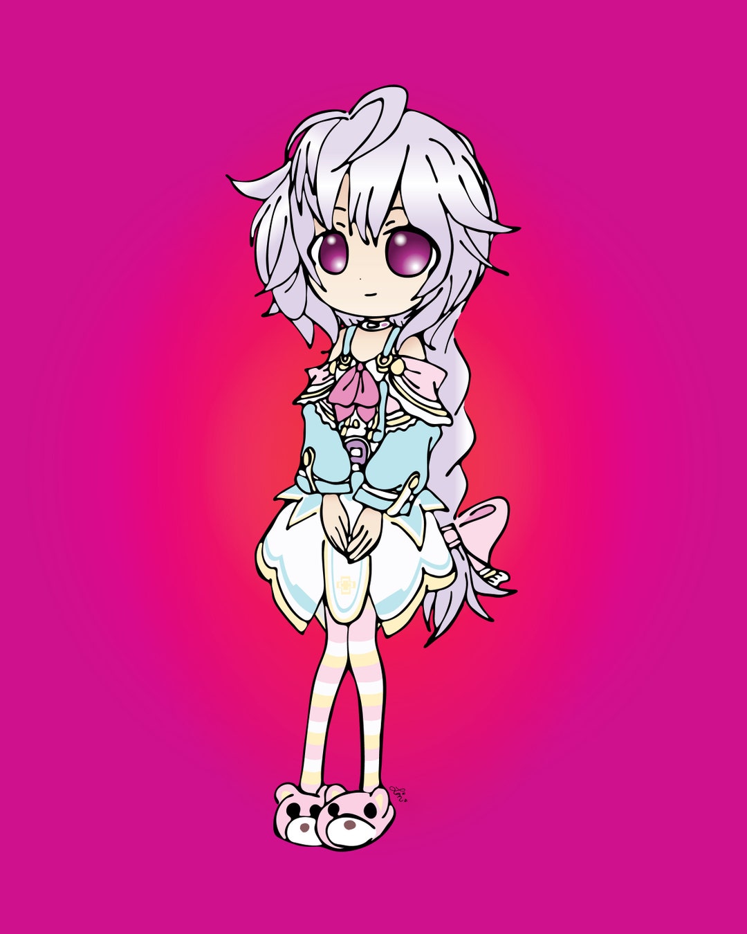 Hyperdimension Neptunia - Plutia and Iris Heart - Etsy