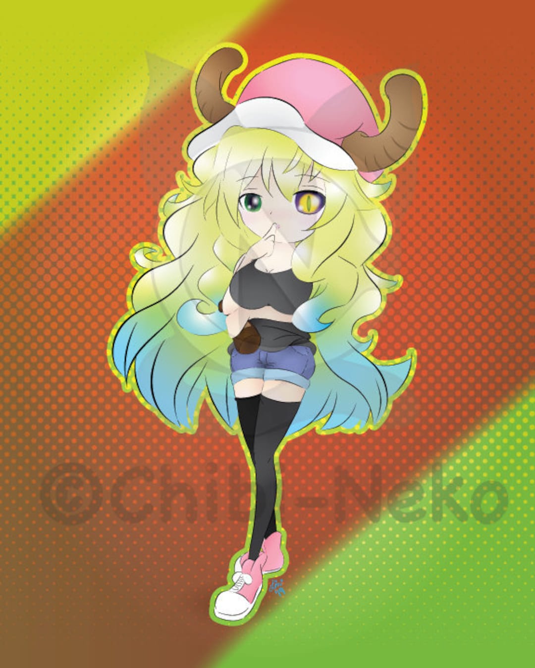 Miss Kobayashi's Dragon Maid - Lucoa - Etsy