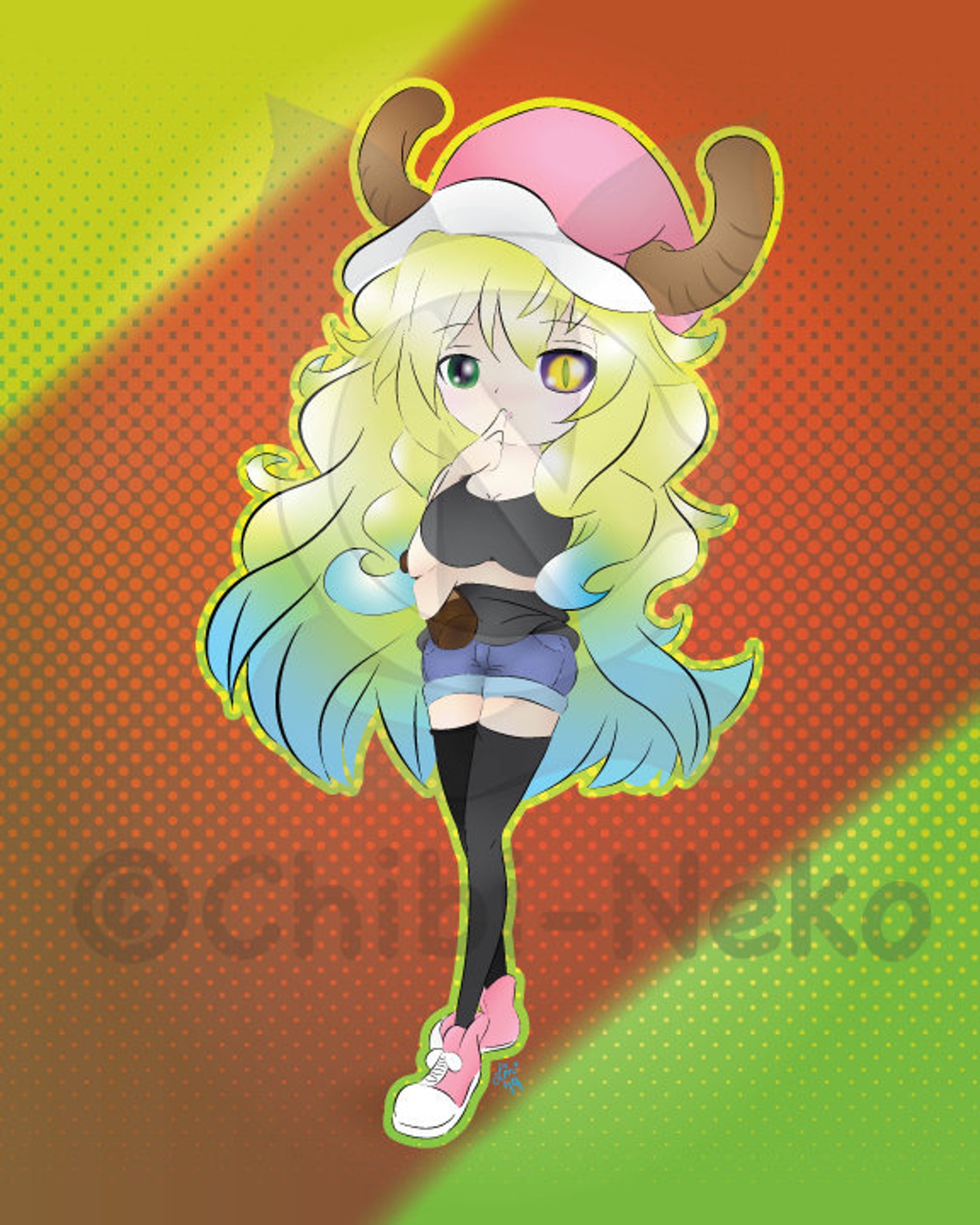 Miss Kobayashi's Dragon Maid - Lucoa - Etsy