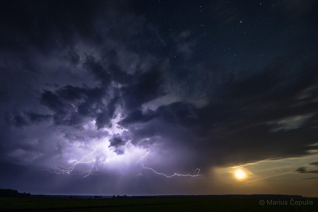 Chasing the Storm by Marius Cepulis | Fine Art Print | Nature ...