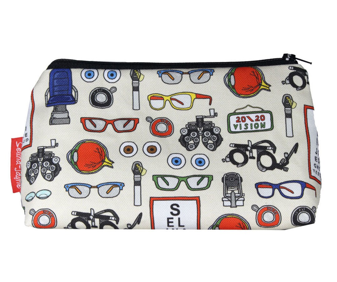 Opticians Cosmetic Bag by Selina-jayne - Etsy