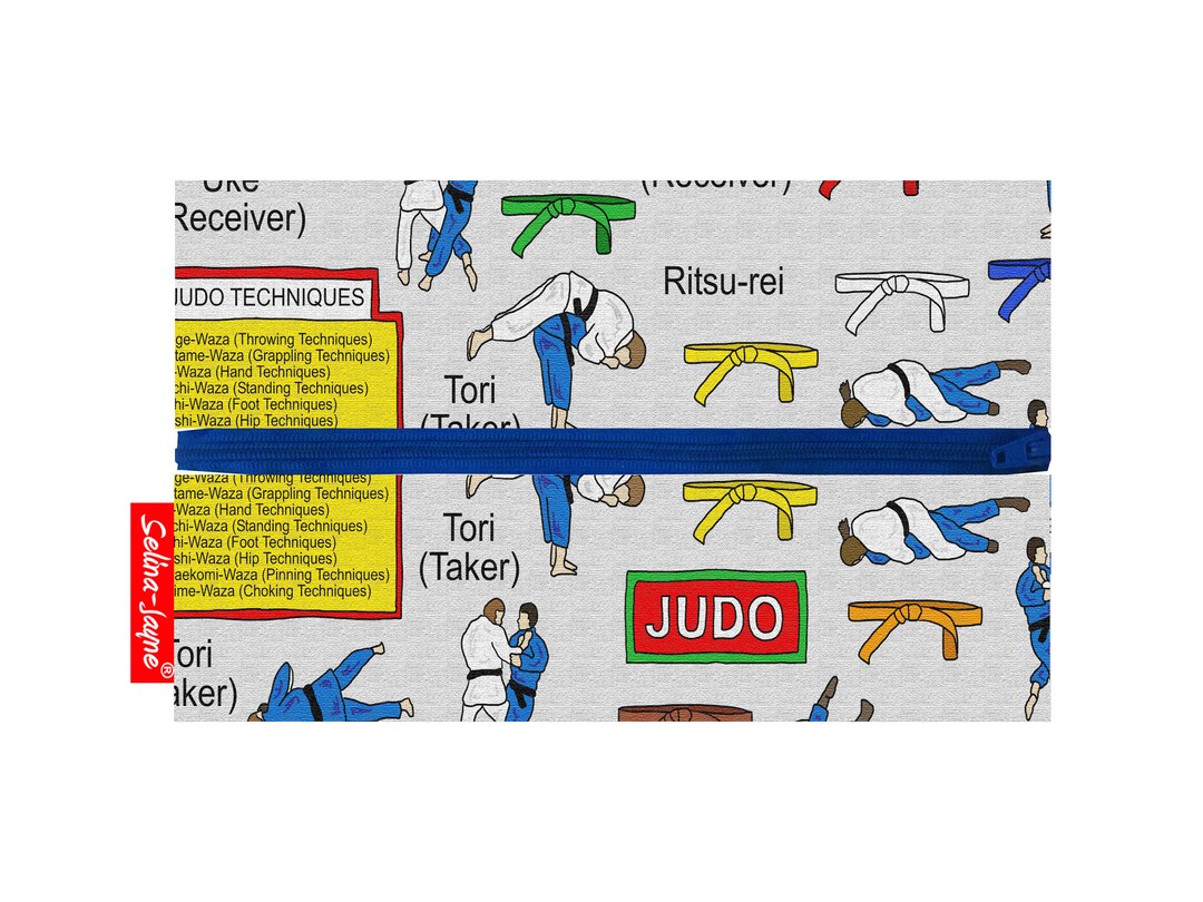 Judo Pencil Case by Selina-jayne - Etsy