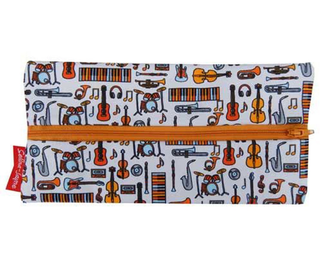 Music Pencil Case by Selina-jayne - Etsy