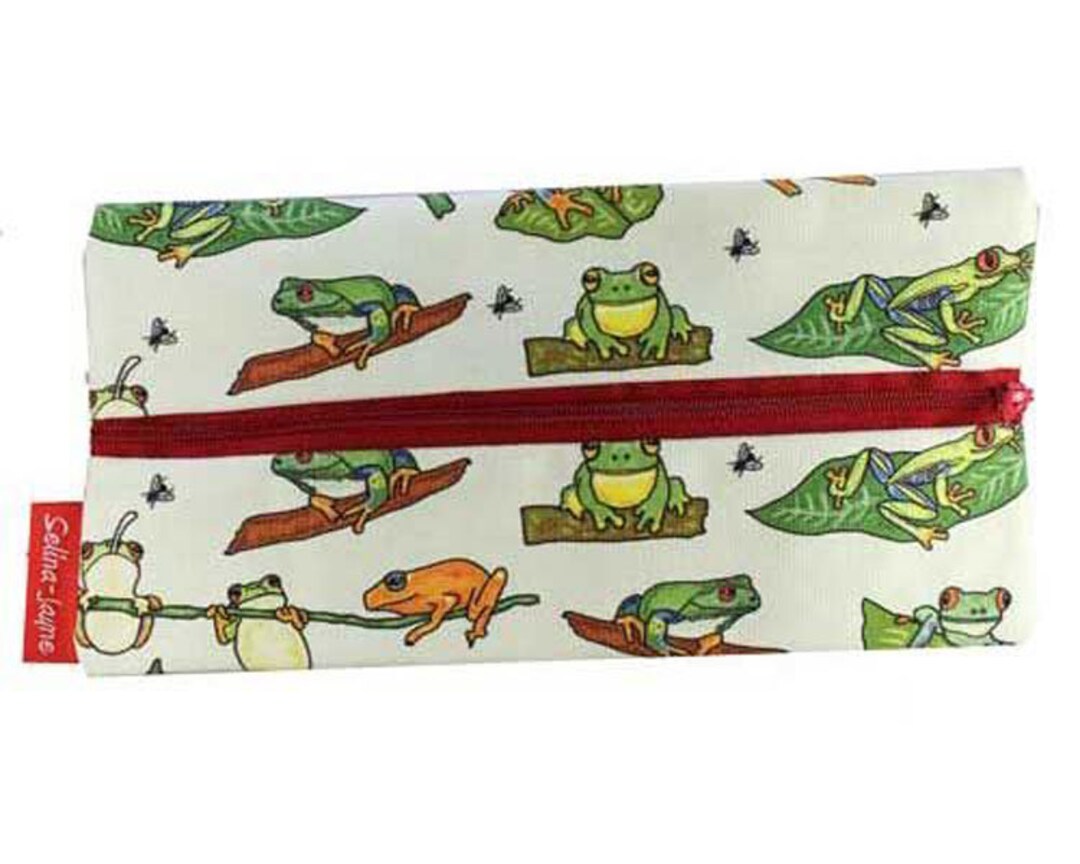 Frogs Pencil Case by Selina-jayne - Etsy