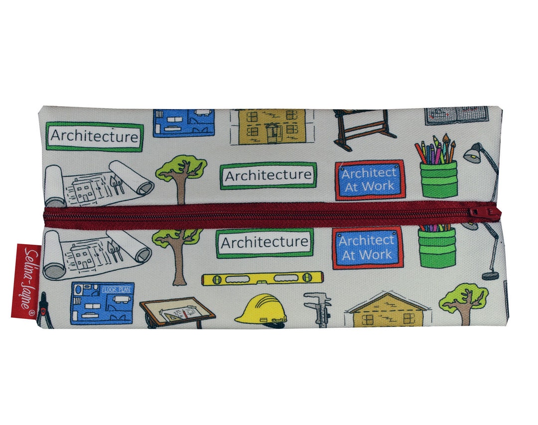 Architect Pencil Case by Selina-jayne - Etsy