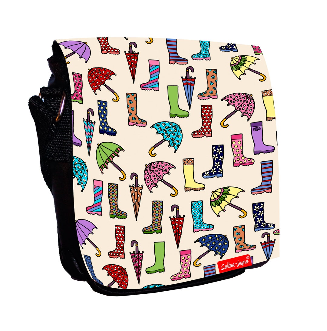 Wellies and Brollies Small Cross Body Shoulder Bag by Selina-jayne - Etsy