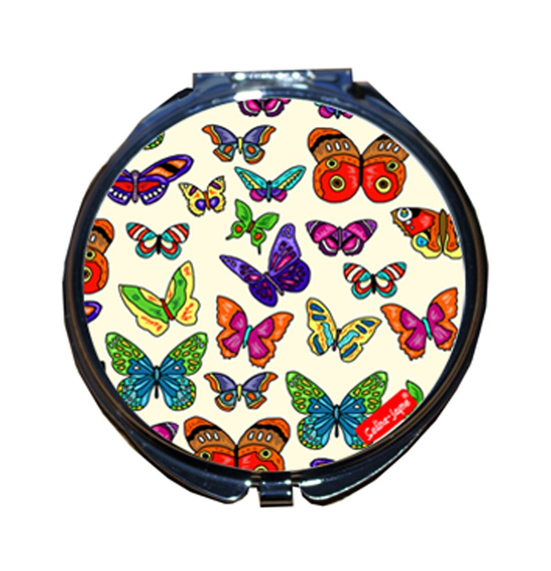 Butterfly Compact Mirror by Selina-jayne - Etsy