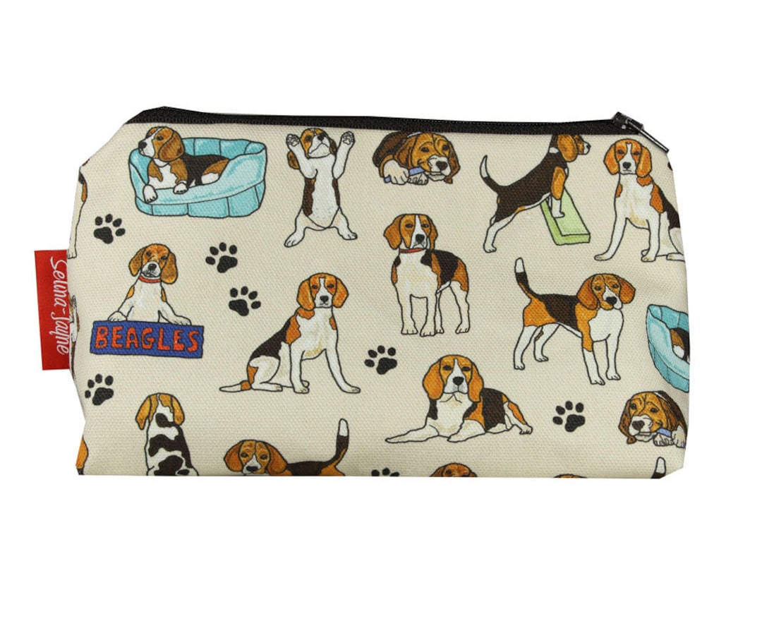 Beagles Dog Cosmetic Bag by Selina-jayne - Etsy