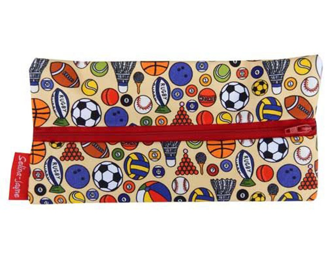 Sports Balls Pencil Case by Selina-jayne - Etsy