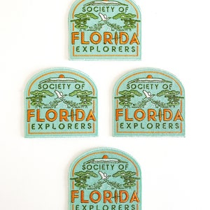 Society of Florida Explorers Iron-on Patch - Etsy