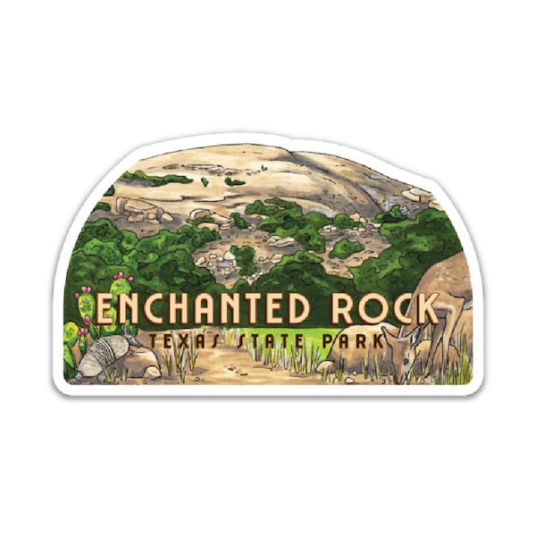Texas State Parks Stickers - Etsy