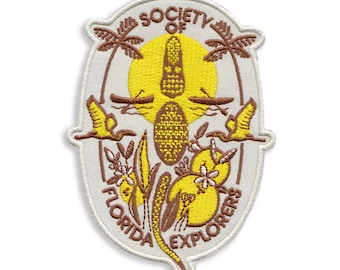 Society of Florida Explorers Iron-on Patch - Etsy