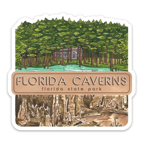 Florida State Parks Stickers - Etsy