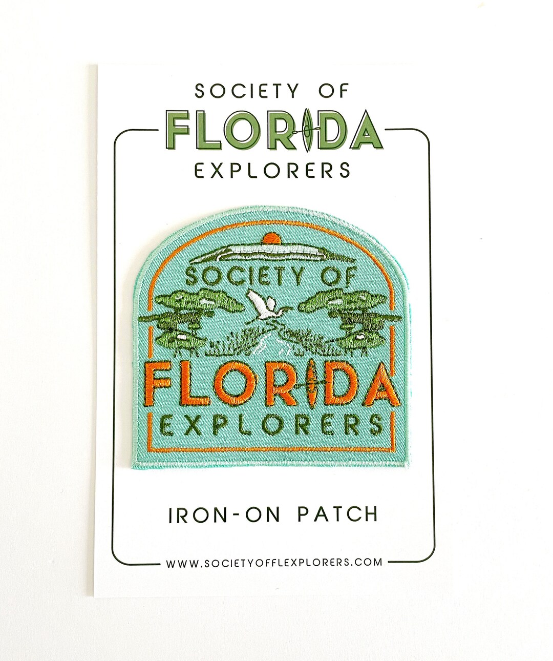 Society of Florida Explorers Iron-on Patch - Etsy