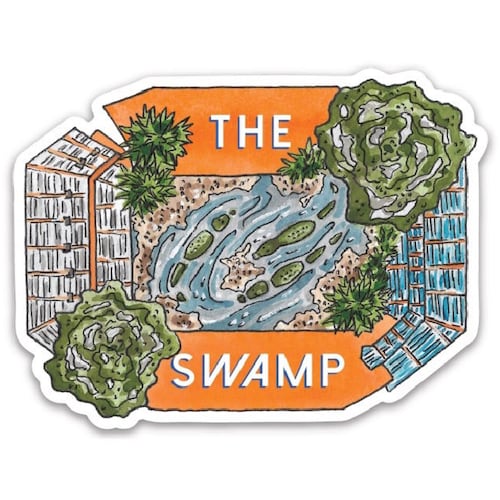 2nd Edition the Swamp Florida Gators Sticker - Etsy