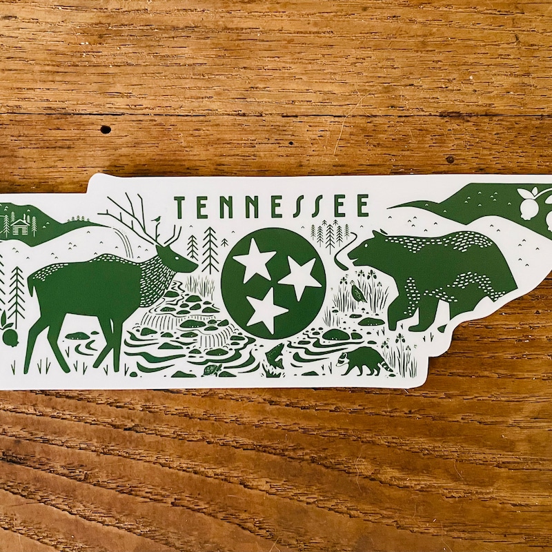 Tennessee Sticker - Etsy